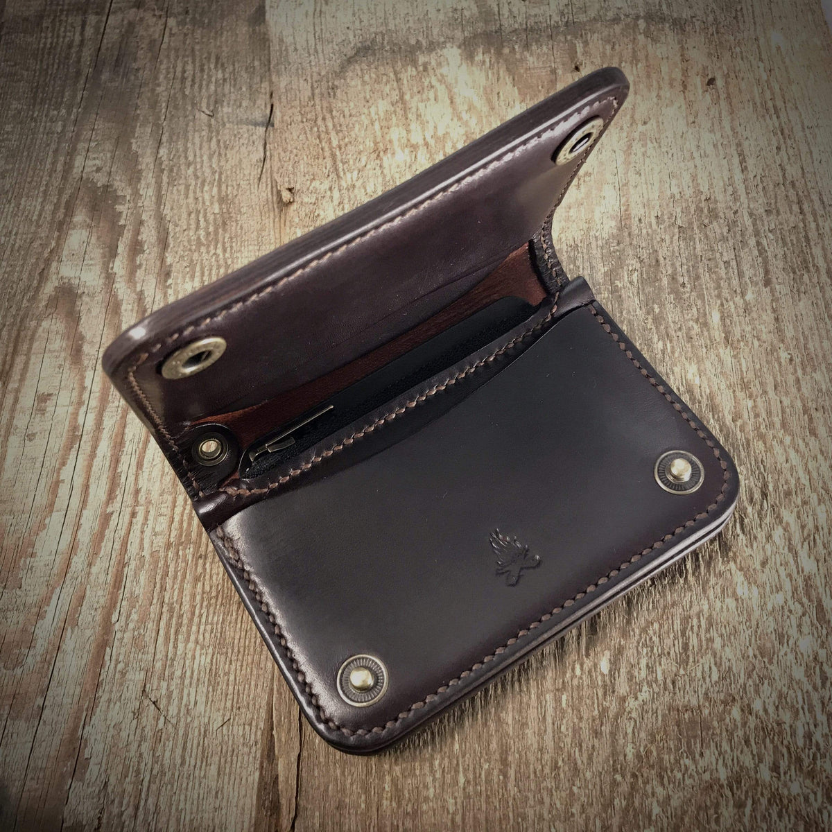 TRUCKER WALLET WITH LANYARD Geldbörse mit kette - TexuCrafts