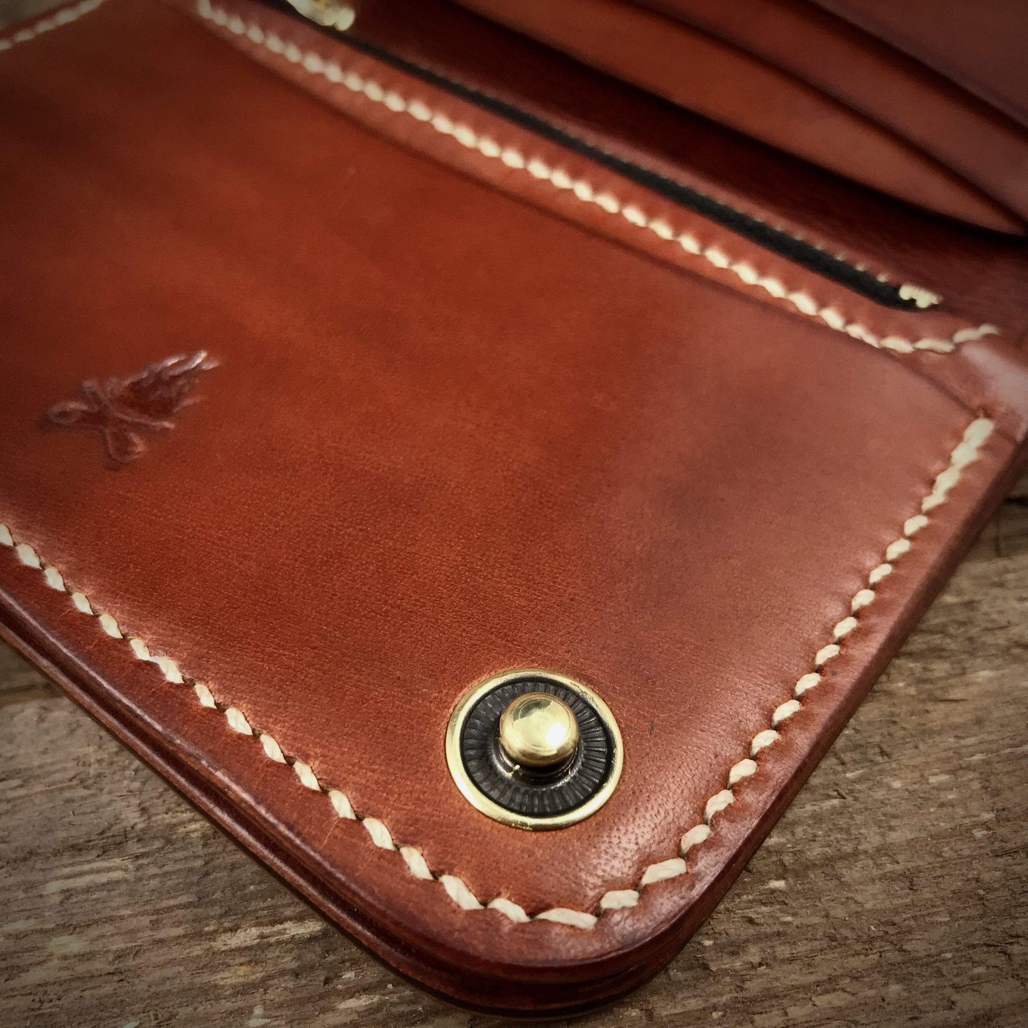 TRUCKER WALLET WITH LANYARD Geldbörse mit kette - TexuCrafts